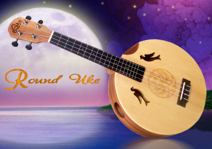 Round Uke – LEHO Ukuleles